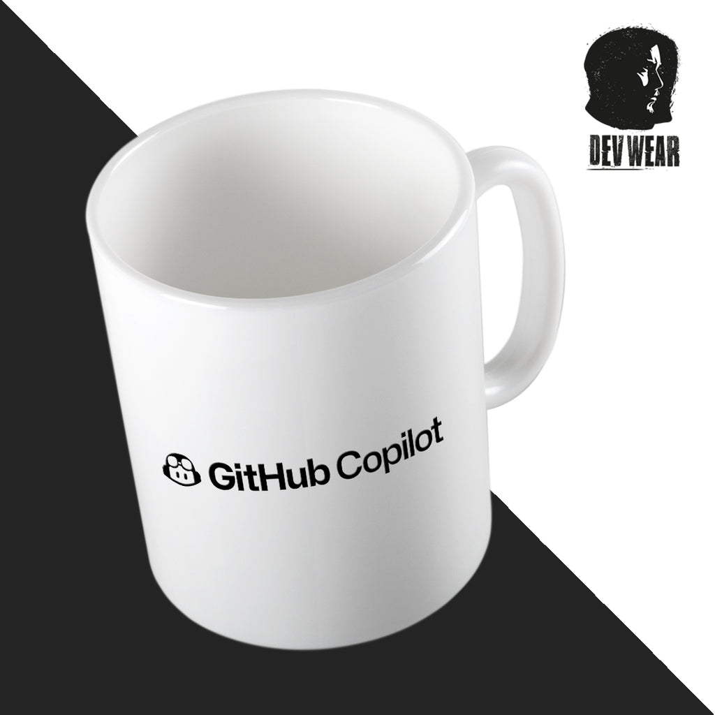 MUG TAZA POCILLO GIT HUB COPILOT DEV – DevWearOficial